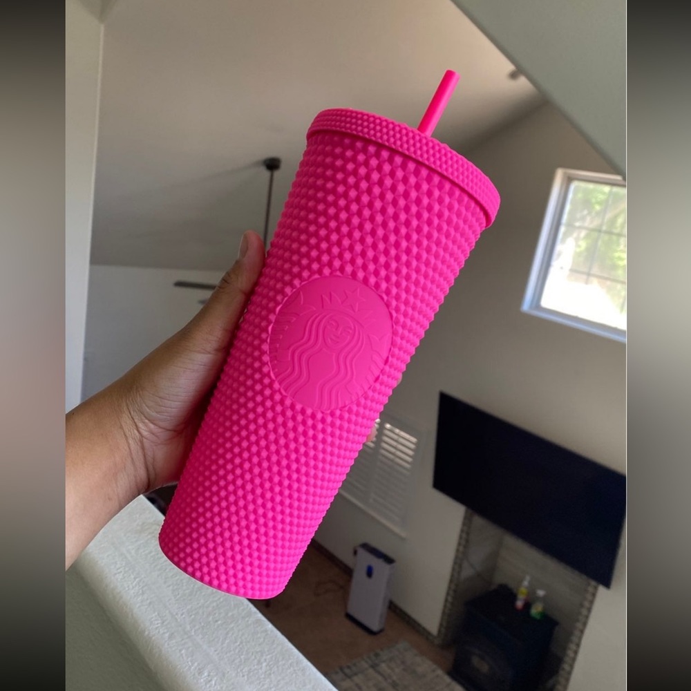 Barbie Pink Starbucks Cup - Gem